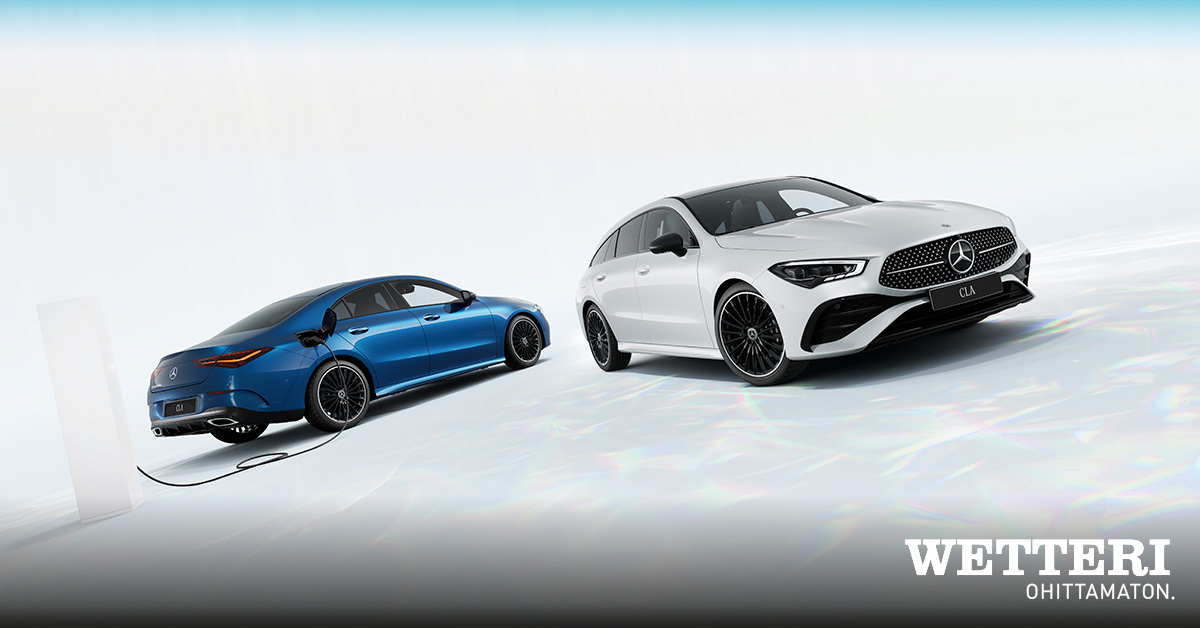 Rajattuun erään Mercedes-Benz CLA ladattavia hybridejä korkotarjous 0% ...